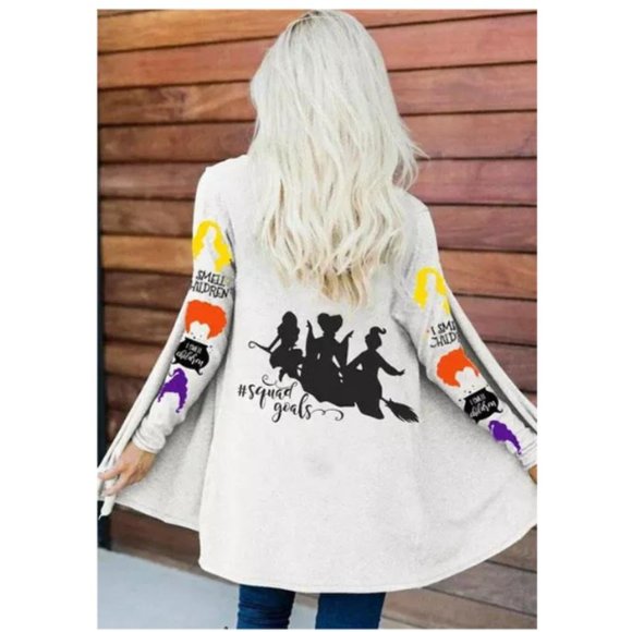 Disney | Sweaters | New Womens Disney Halloween Hocus Pocus 2 Cardigan ...